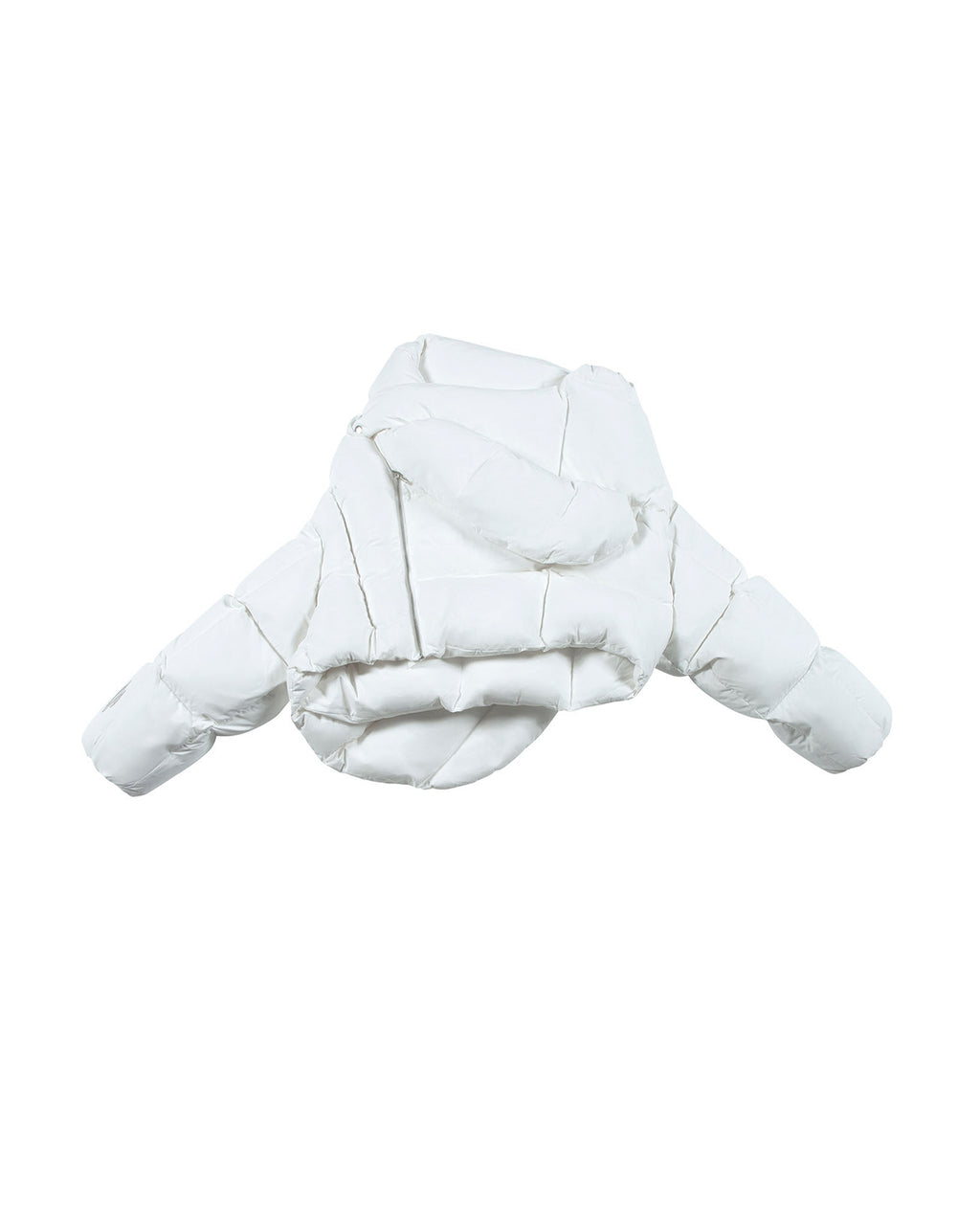 NEPTUNE PUFFER JACKET - WHITE – Izzy Du